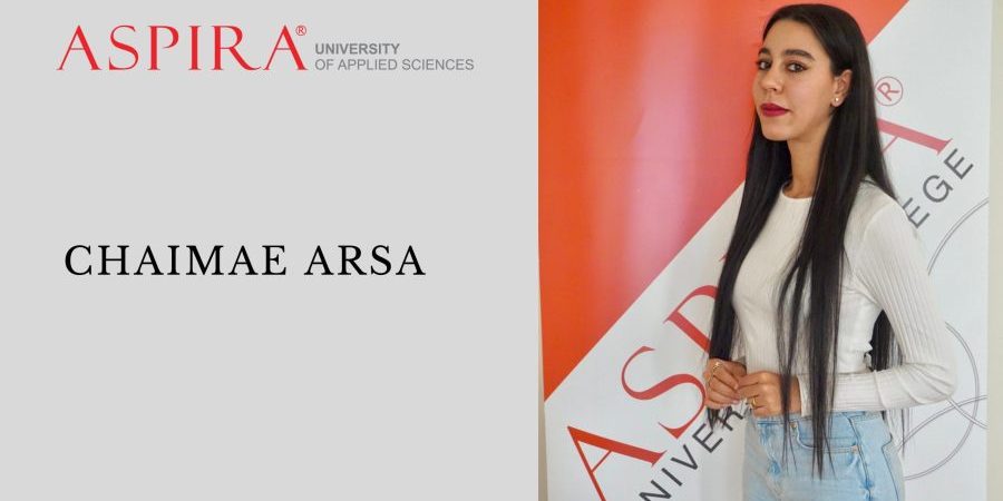 MEET OUR INTERNATIONAL STUDENTS: CHAIMAE ARSA | ASPIRA University College