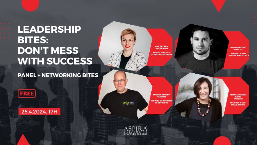 Leadership bites: Don`t mess with success | ASPIRA University College
